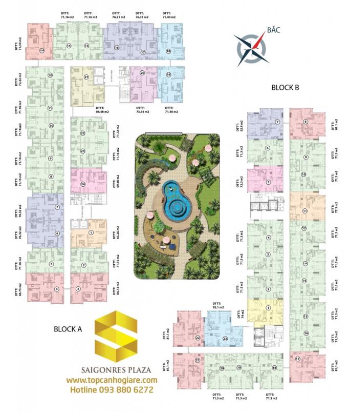 Căn hộ chung cư Saigonres Plaza