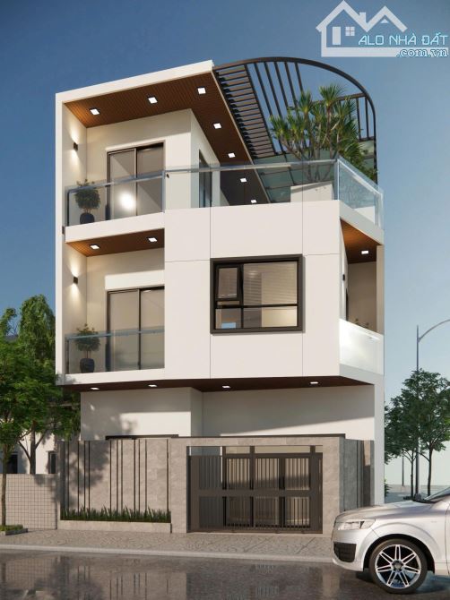 Bán nhà 3 tầng đang xây kiệt oto 5m kẹp cống đường Lê Văn Hiến gần BV ...