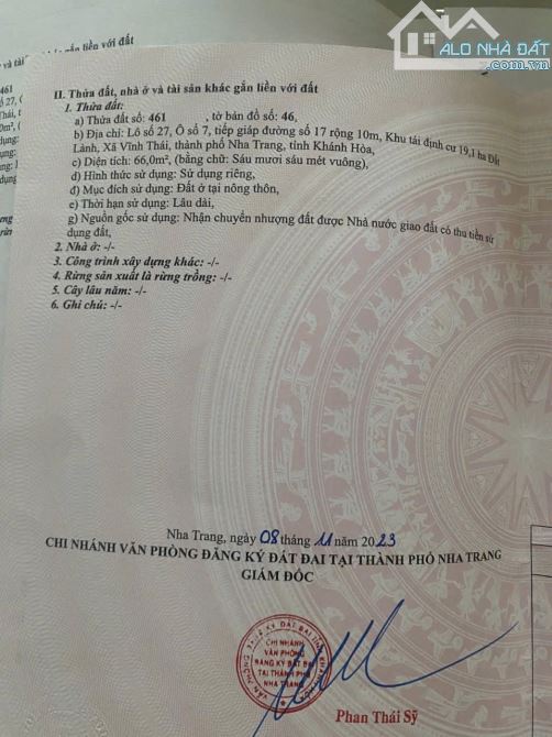 Bán đất Đường số 17, khu Tái Định Cư Đất Lành, gần dự án SunGroup đang ...